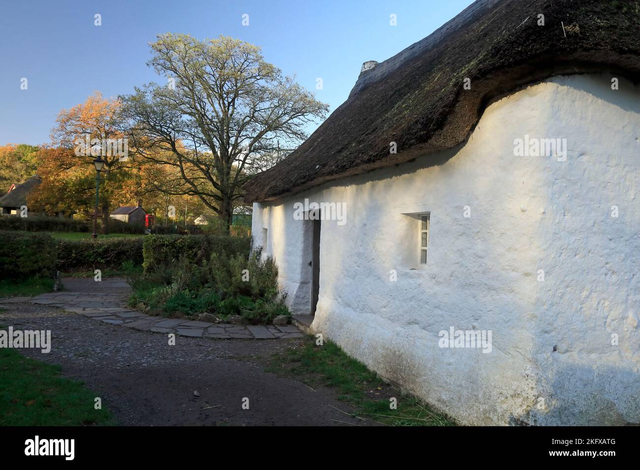 Nantwallter Cottage at St Fagans National Museum of History, Cardiff ...