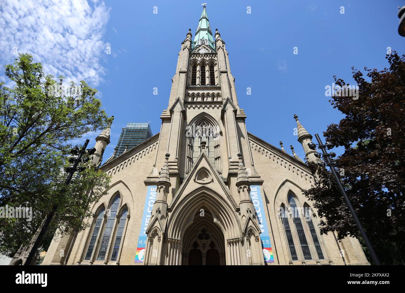 The Cathedral Church of St. James in Toronto, Canada Stock Photo - Alamy