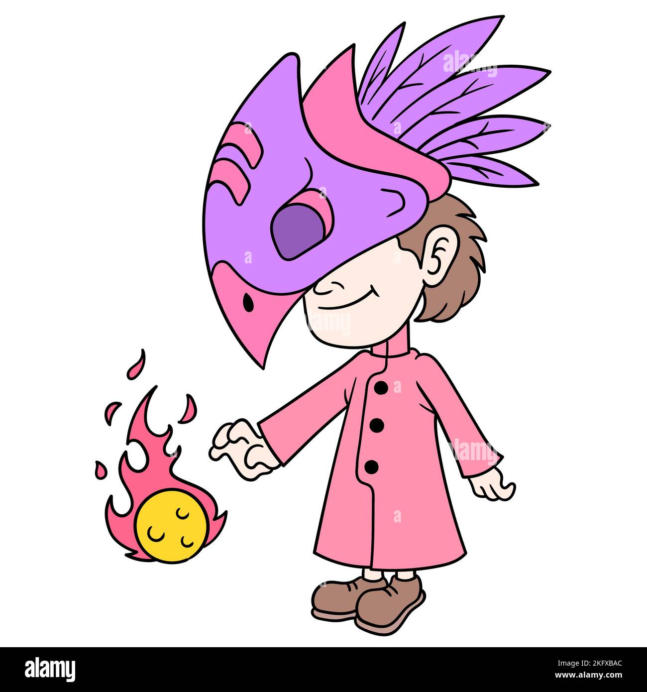 Boy casting Stock Vector Images - Alamy