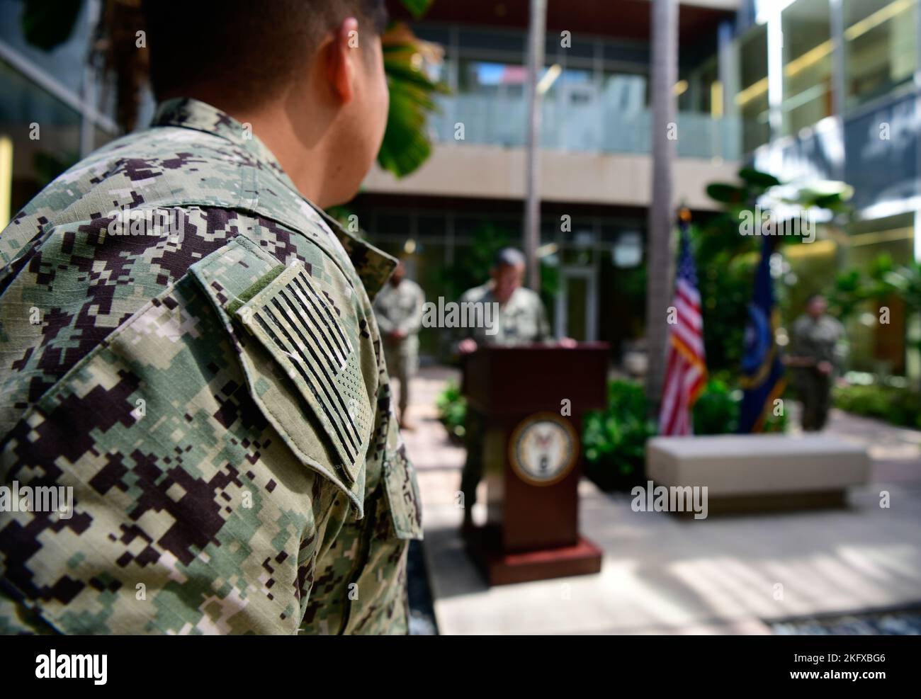 Sailors attached to the Defense POW/MIA Accounting Agency participate ...