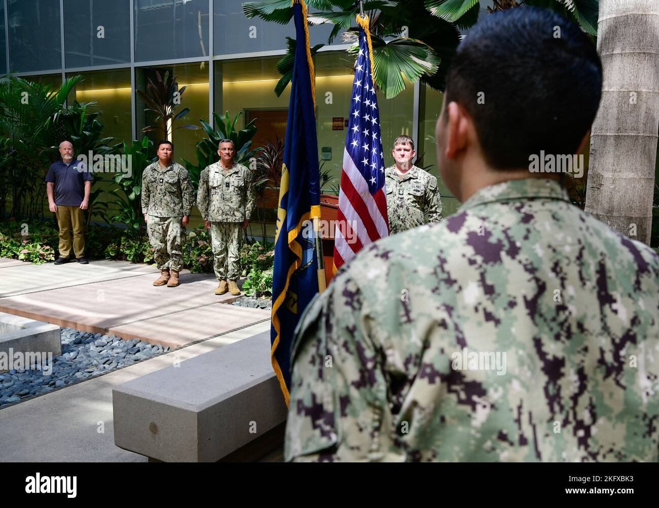 Sailors attached to the Defense POW/MIA Accounting Agency participate ...