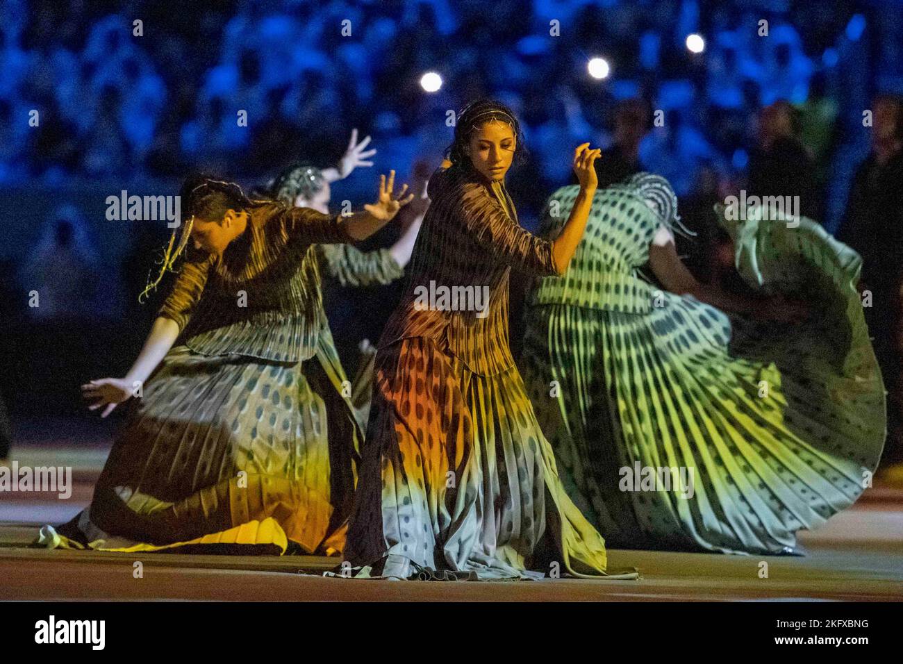 AL-KHOR, AK - 20.11.2022: QATAR VS ECUADOR - During Opening of FIFA ...