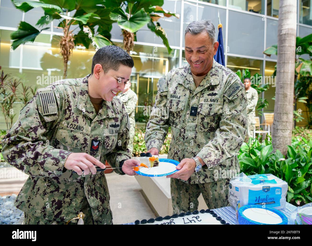 Sailors attached to the Defense POW/MIA Accounting Agency participate ...