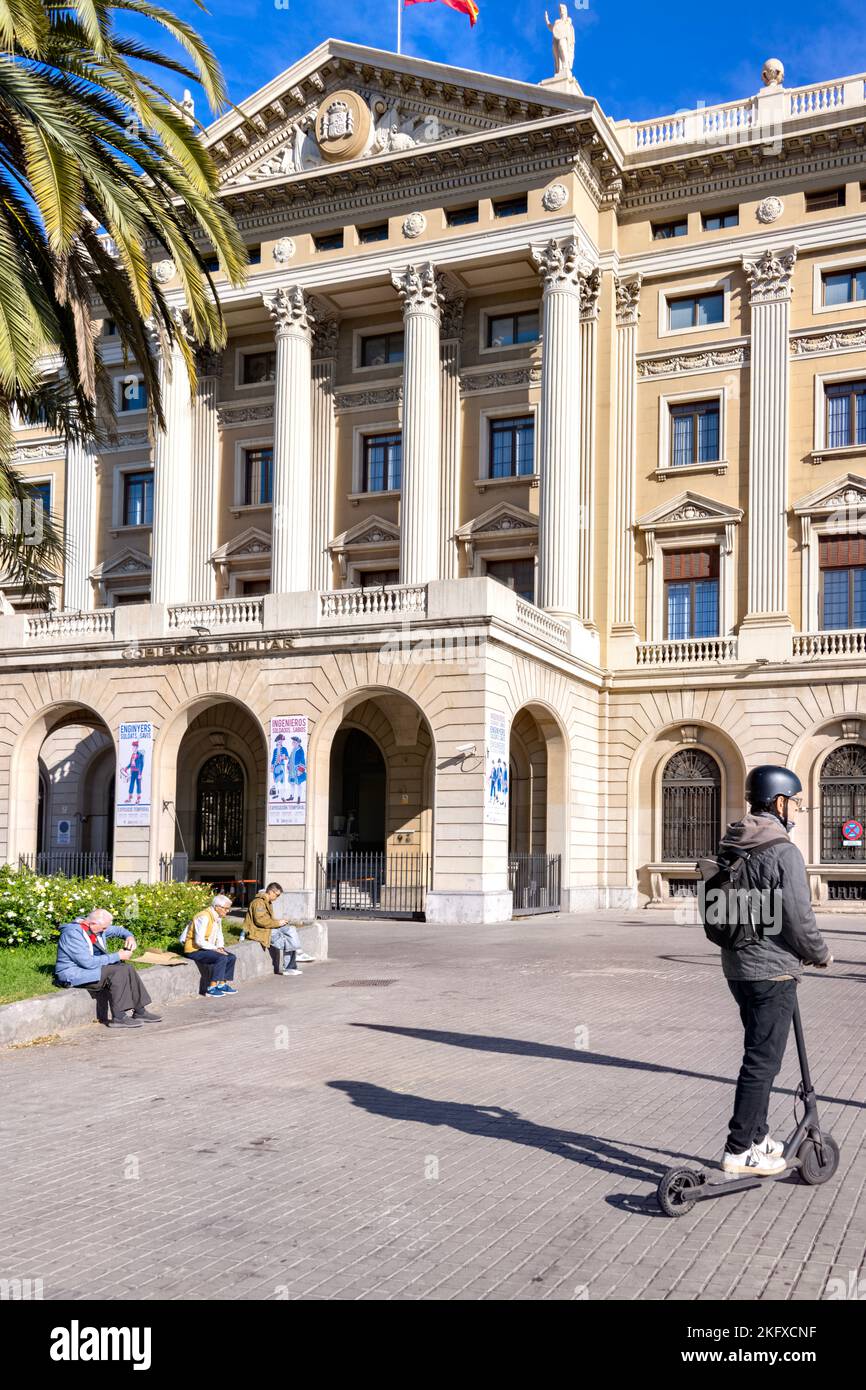Gobierno Militar de Barcelona Government Building, Barcelona, Spain ...
