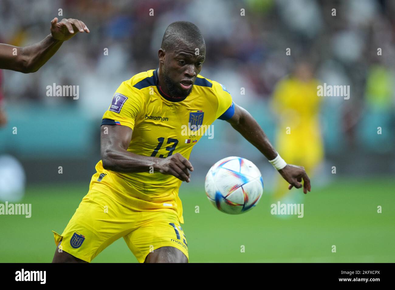 Enner Valencia of Ecuador during the Qatar 2022 World Cup match, group ...