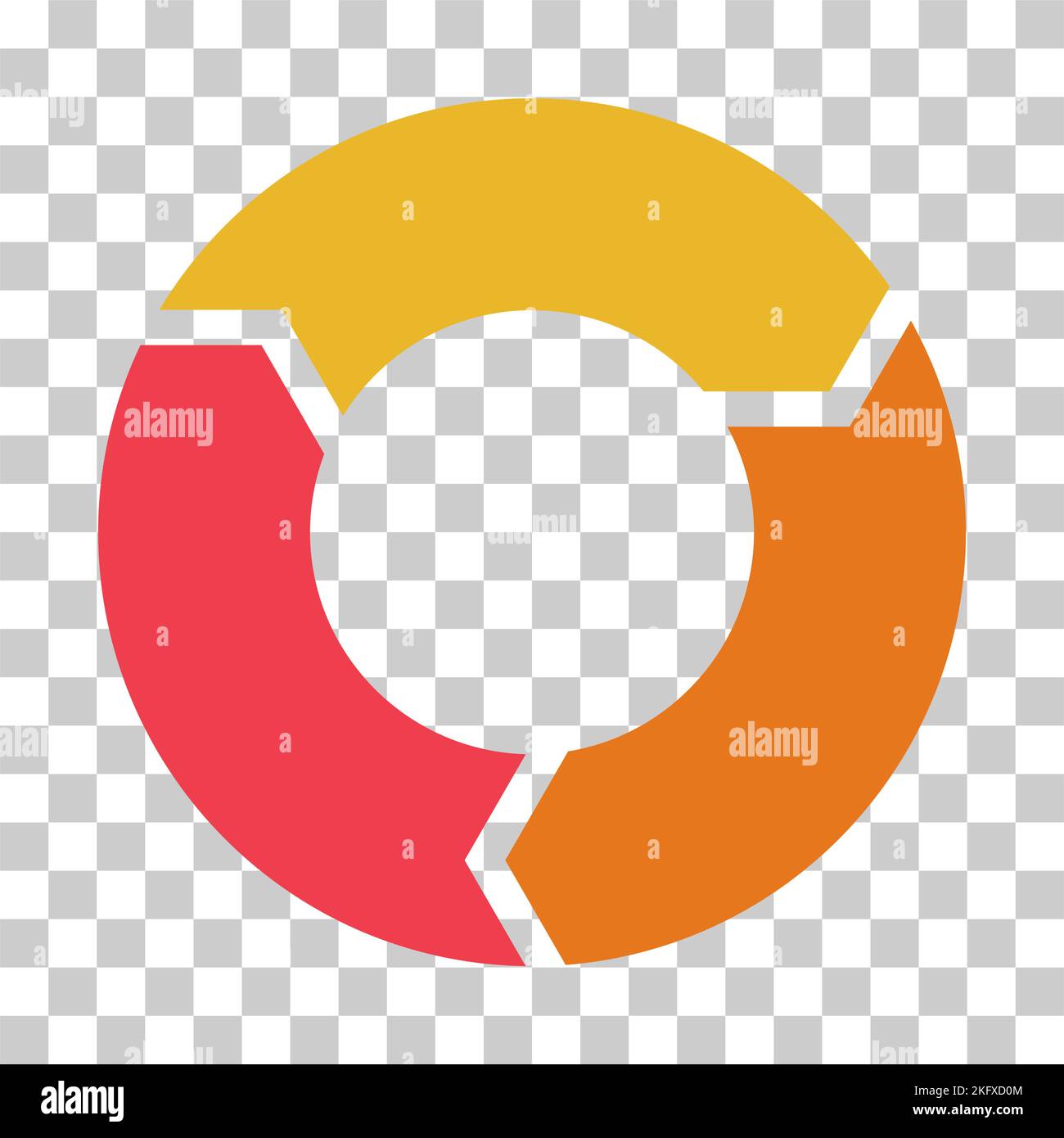 Chart infographic business template icon, pie circle diagram ...