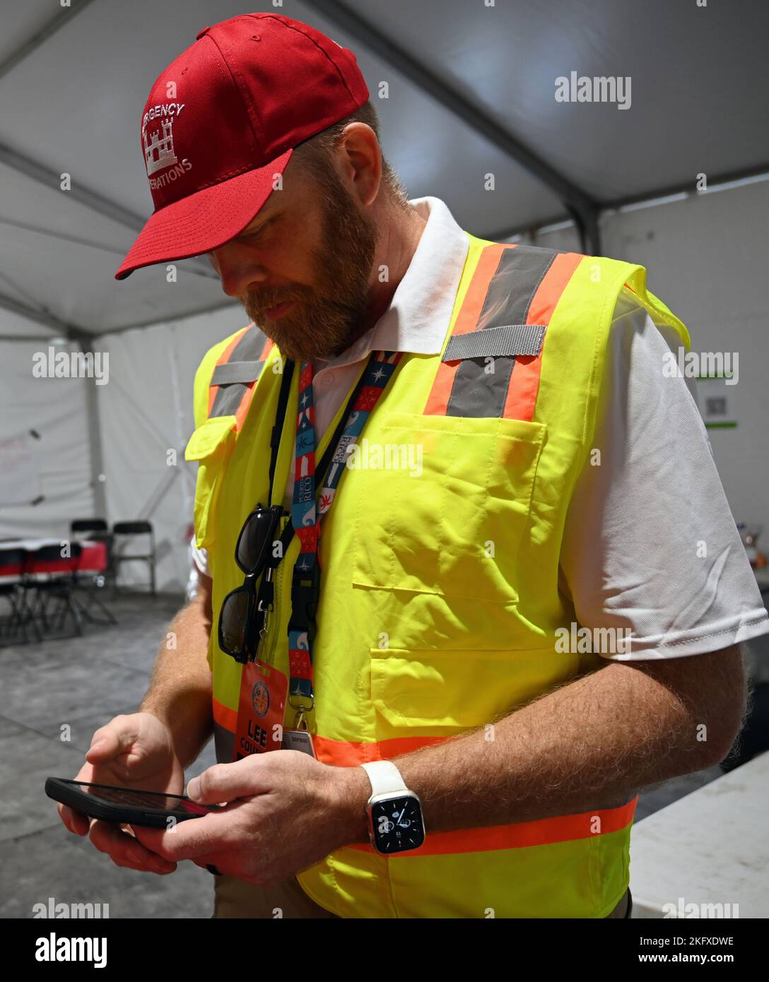 USACE Local Government Liaison Paul Fleming coordinates an ...