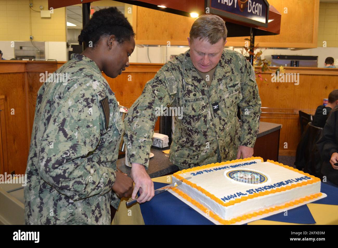 GREAT LAKES (Oct. 13, 2022) "A" school student Operations Specialist ...