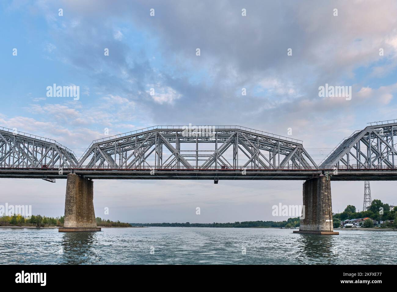 Ob river railway hi-res stock photography and images - Alamy