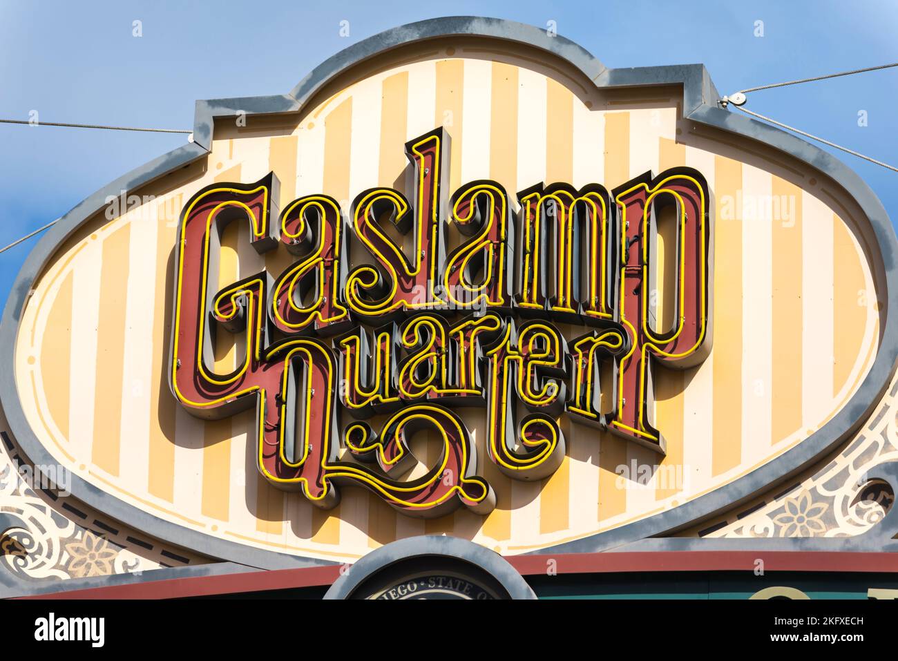 San Diego Gaslamp Logo The Gaslamp Quarter Of San Diego | Electric