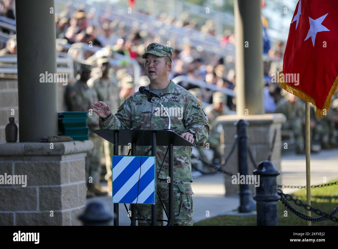 Col. Peter Moon, commander of the 1st Armored Brigade Combat Team, 3rd ...