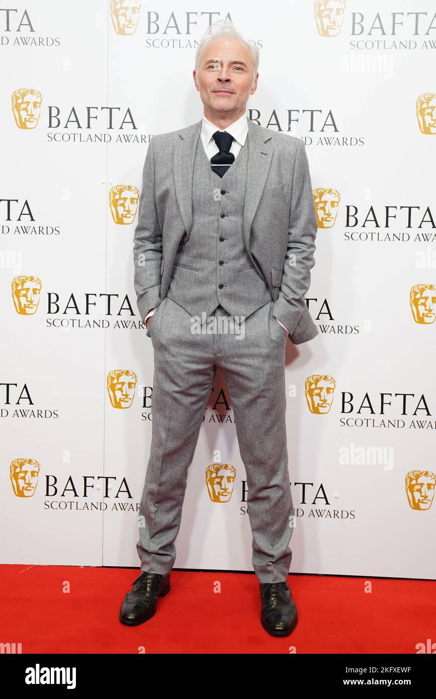 Mark Bonnar arrives at the BAFTA Scotland awards at the DoubleTree By ...