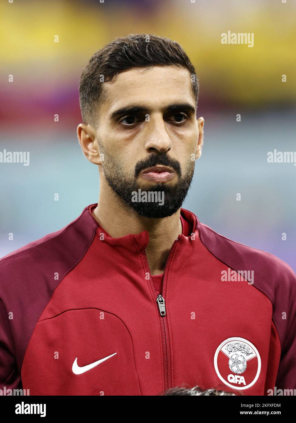 AL KHOR - Hassan Al Haidos of Qatar during the FIFA World Cup Qatar ...