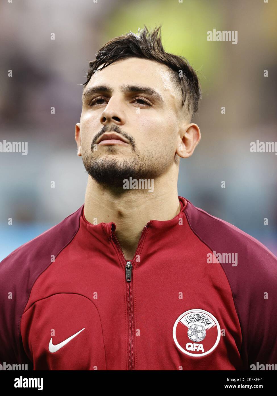 AL KHOR - Bassam Al-Rawi of Qatar during the FIFA World Cup Qatar 2022 ...