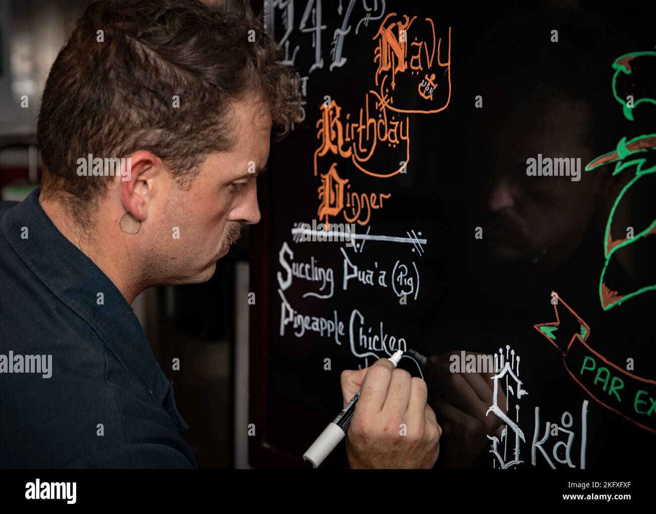Gunner’s Mate 1st Class Joseph Payton, assigned to the Arleigh Burke ...