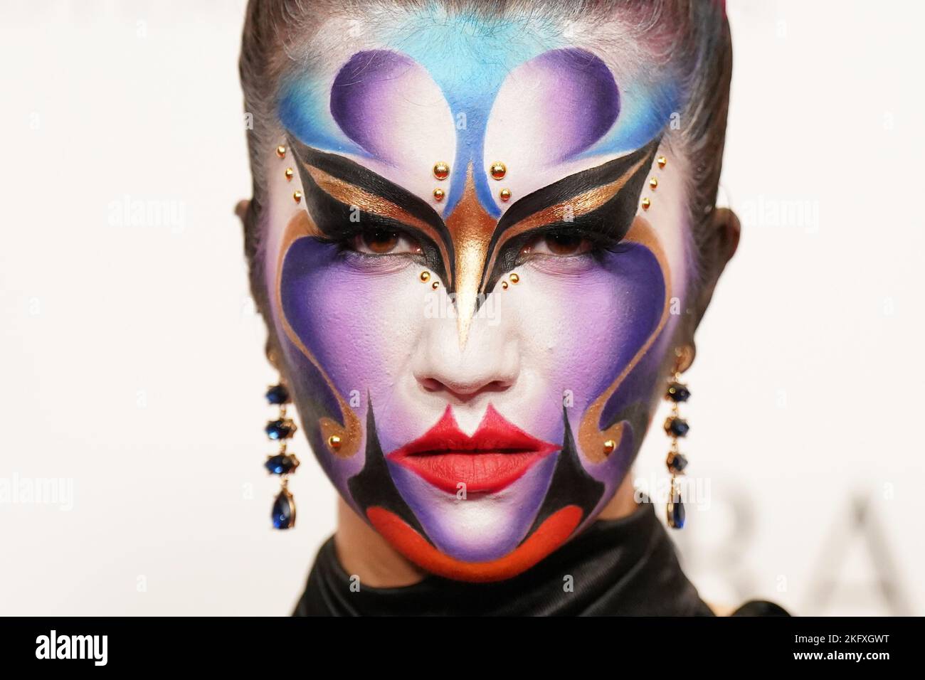 Yong- ching Breslin arrives at the BAFTA Scotland awards at the ...