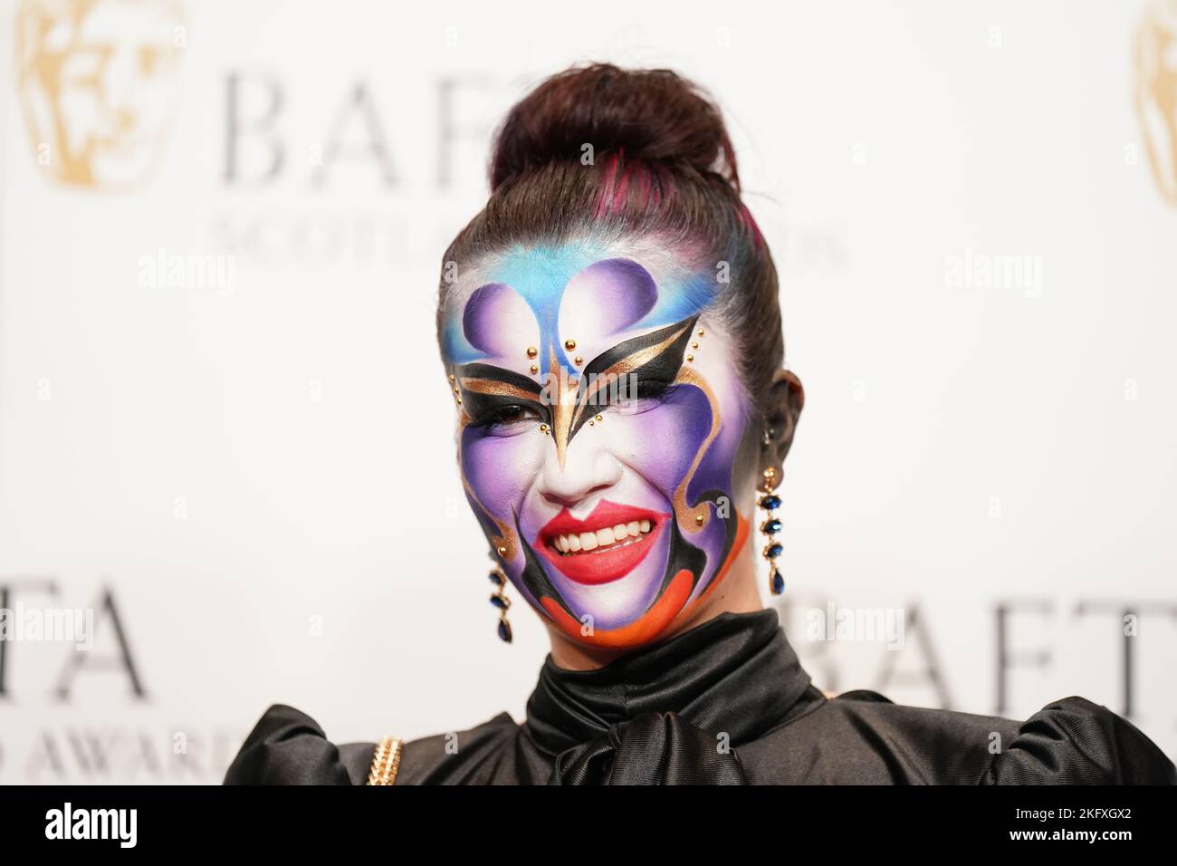 Yong- ching Breslin arrives at the BAFTA Scotland awards at the ...