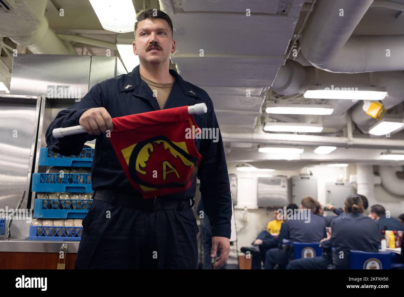 221014-N-XN177-1099 PHILIPPINE SEA (Oct. 14, 2022) – Hull Maintenance ...