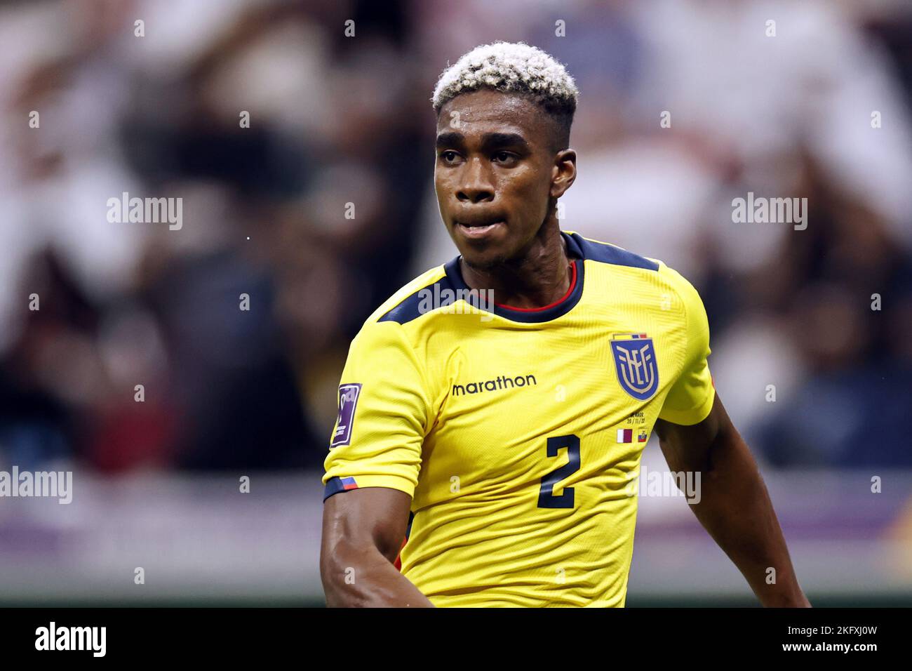AL KHOR - Felix Torres of Ecuador during the FIFA World Cup Qatar 2022 ...
