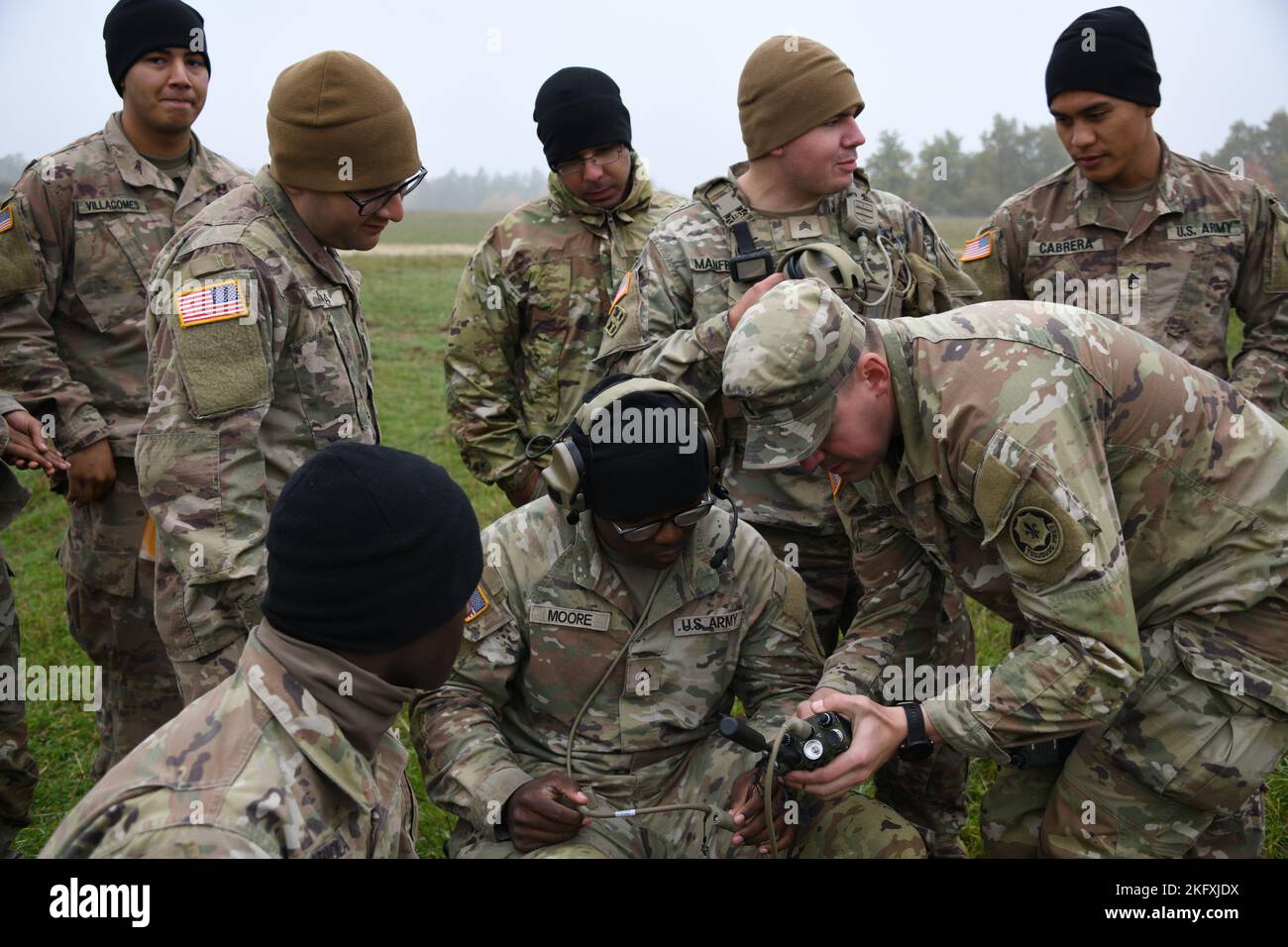 U.S. Soldiers assigned to Palehorse Troop, 4th Squadron, 2nd Cavalry ...