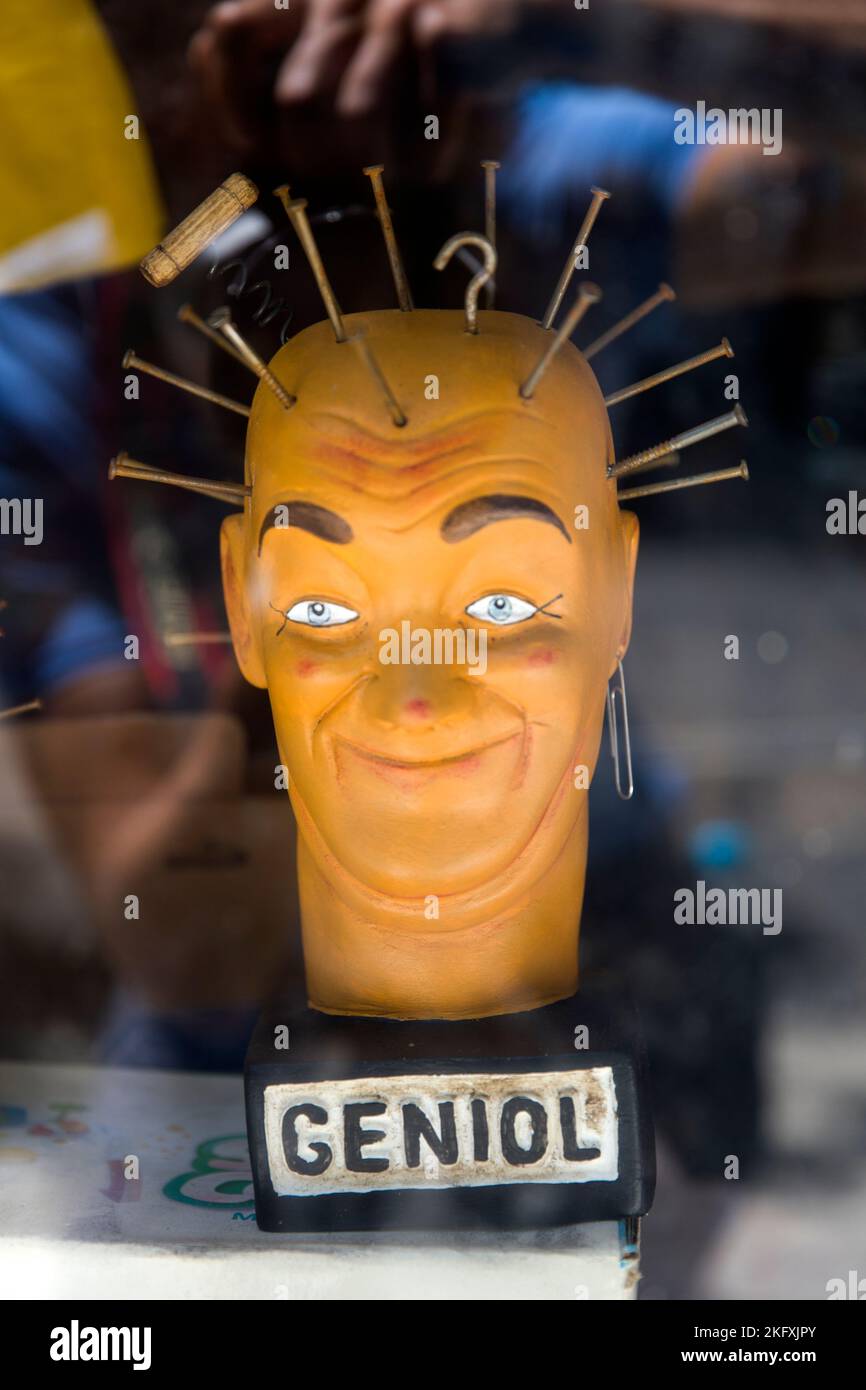 Buenos Aires, Argentina - January 19, 2018: Head of Geniol in Buenos ...