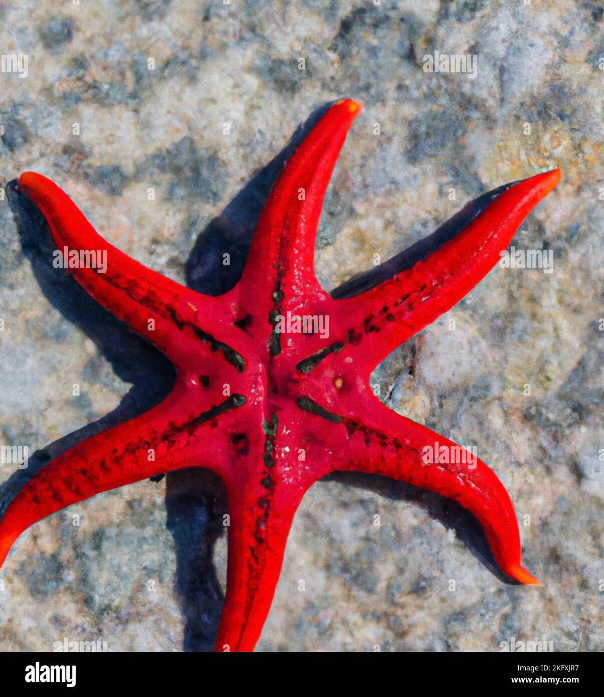 Red knobbed sea star hi-res stock photography and images - Alamy