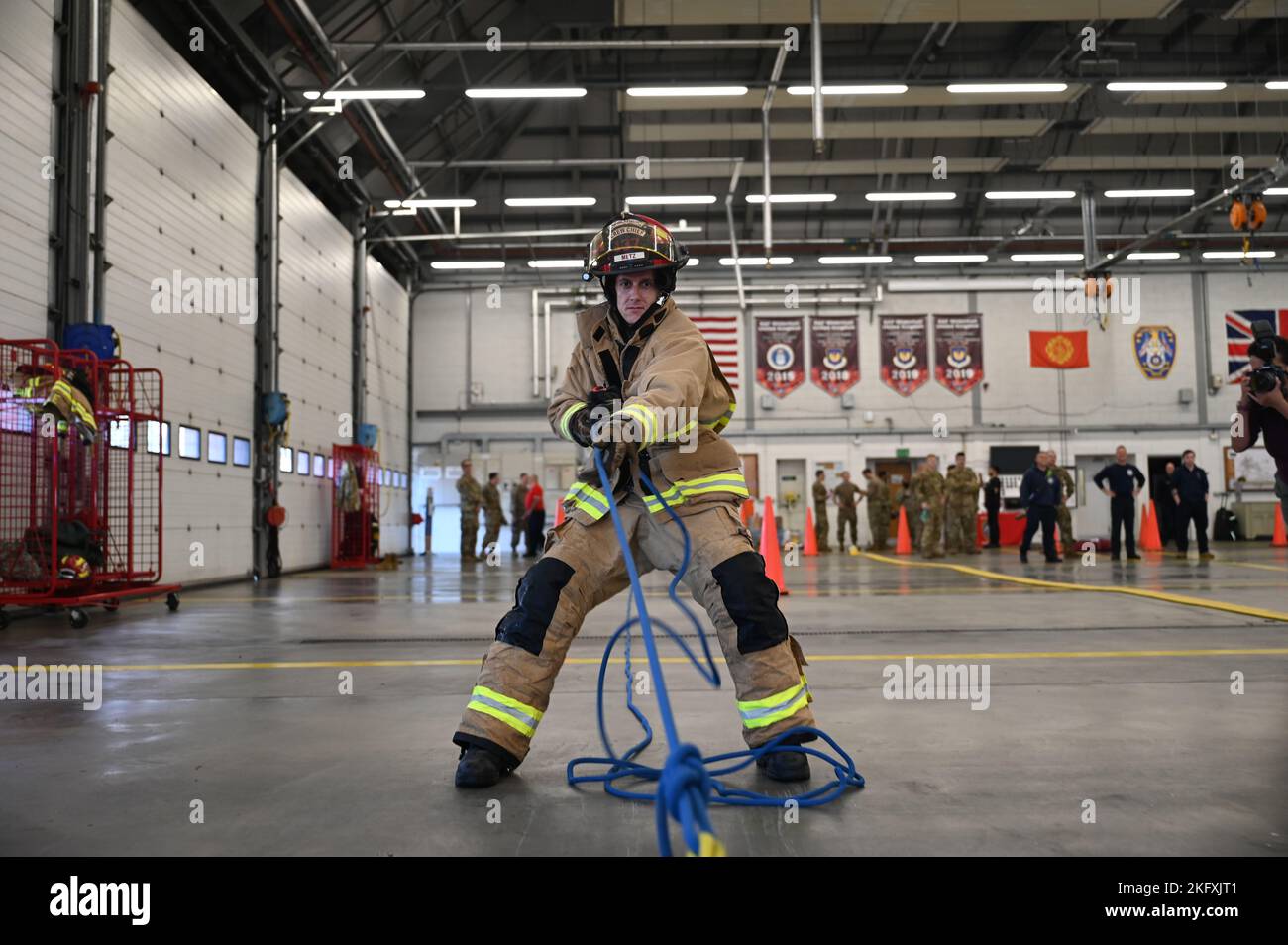 U.S. Air Force Staff Sgt. Nicholas Metz, 100 Civil Engineer Squadron ...
