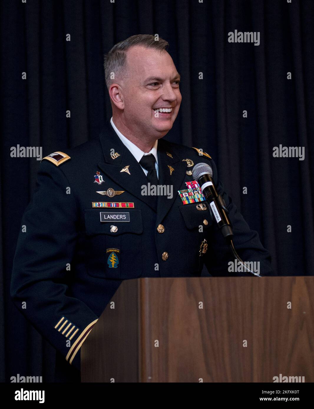 U.S. Army Col. Andrew L. Landers, Landstuhl Regional Medical Center ...