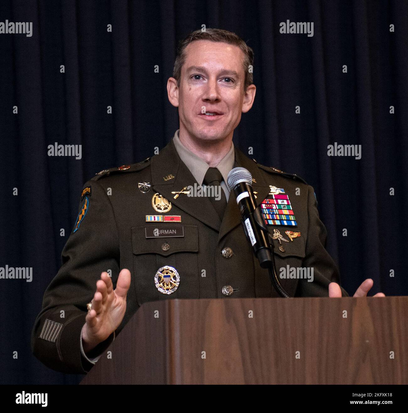 U.S. Army Col. Reid E. Furman, Garrison Rheinland-Pfalz Commander ...