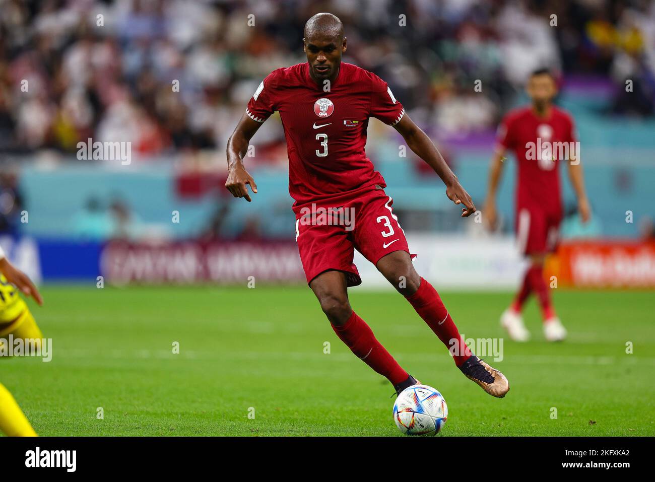 Abdullah Madu during the FIFA World Cup Qatar 2022 Group A match ...