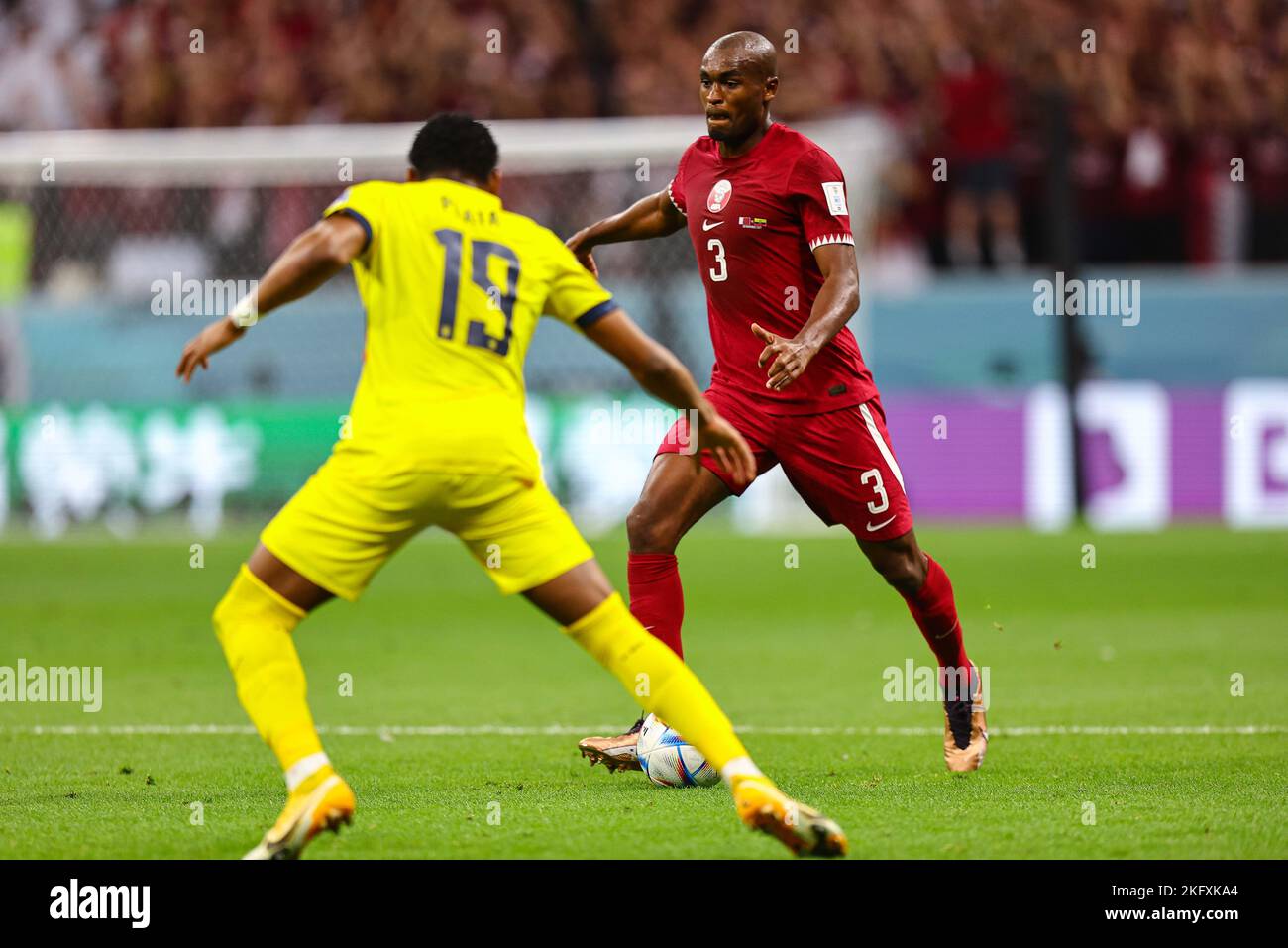 Abdullah Madu during the FIFA World Cup Qatar 2022 Group A match ...