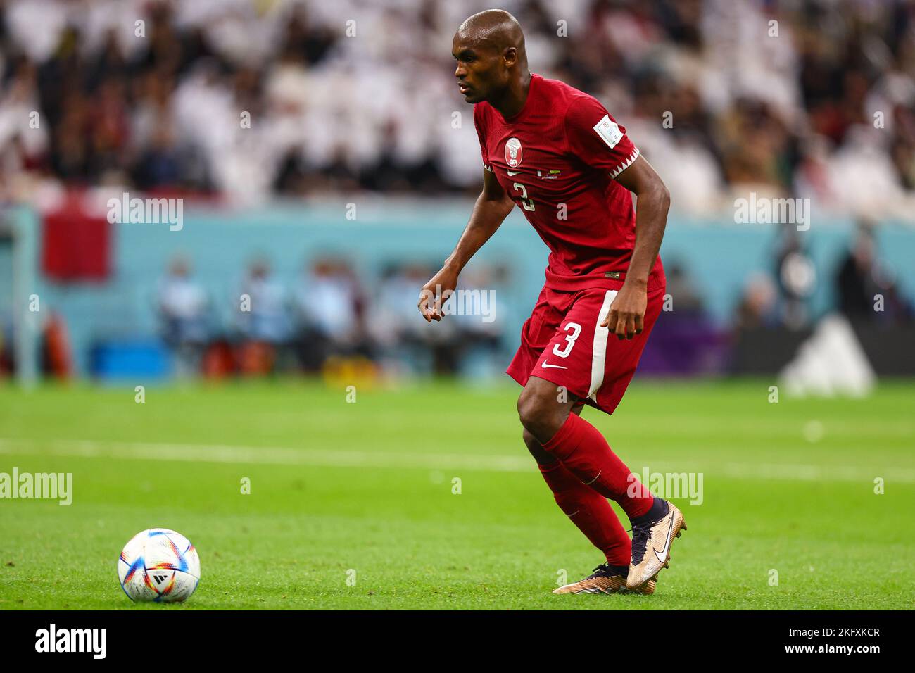 Abdullah Madu during the FIFA World Cup Qatar 2022 Group A match ...