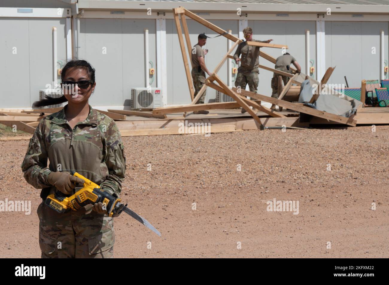 AIR BASE 201, Niger - U.S. Air Force Airman 1st Class Leizeveil Antonio ...