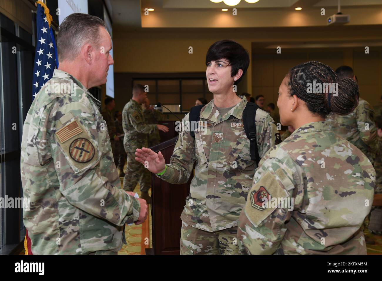 U.S. Air Force Chief Master Sgt. Kristina Montgomery, 27th Special ...