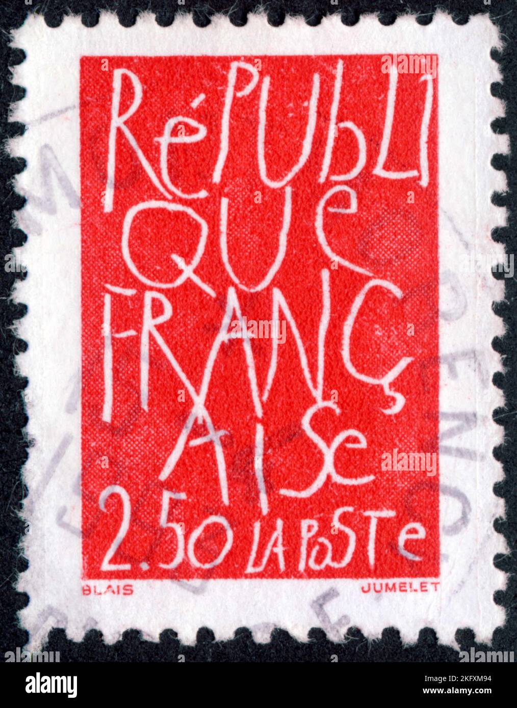 Timbre oblitere hi-res stock photography and images - Alamy