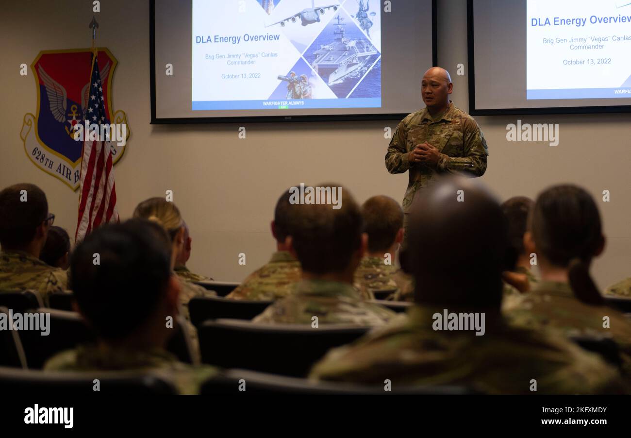 U.S. Air Force Brig. Gen. Jimmy R. Canlas, Defense Logistics Agency ...