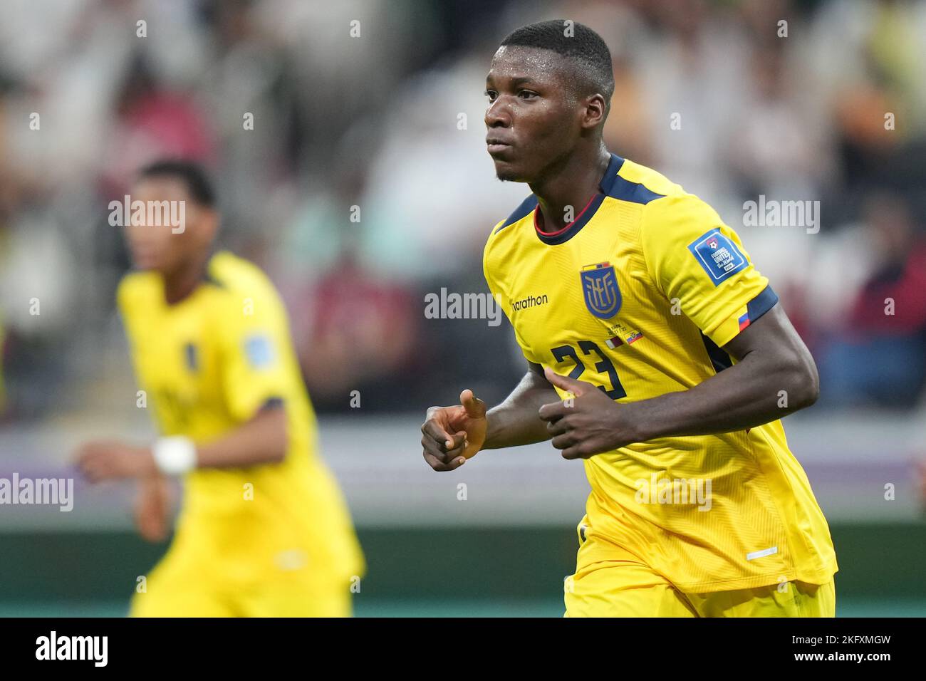 Moises Caicedo of Ecuador during the Qatar 2022 World Cup match, group ...