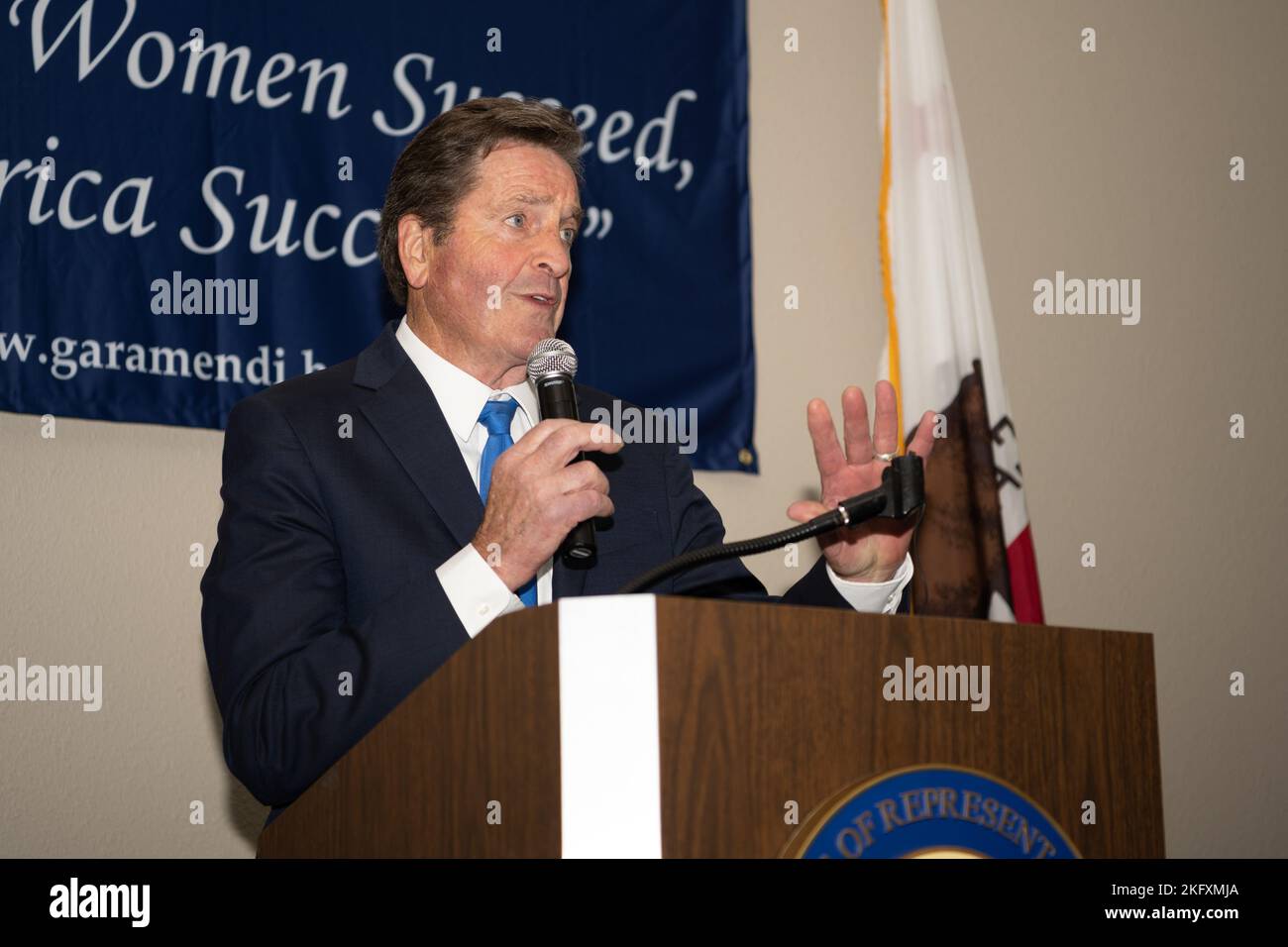 Congressman John Garamendi, congressional representative of California ...