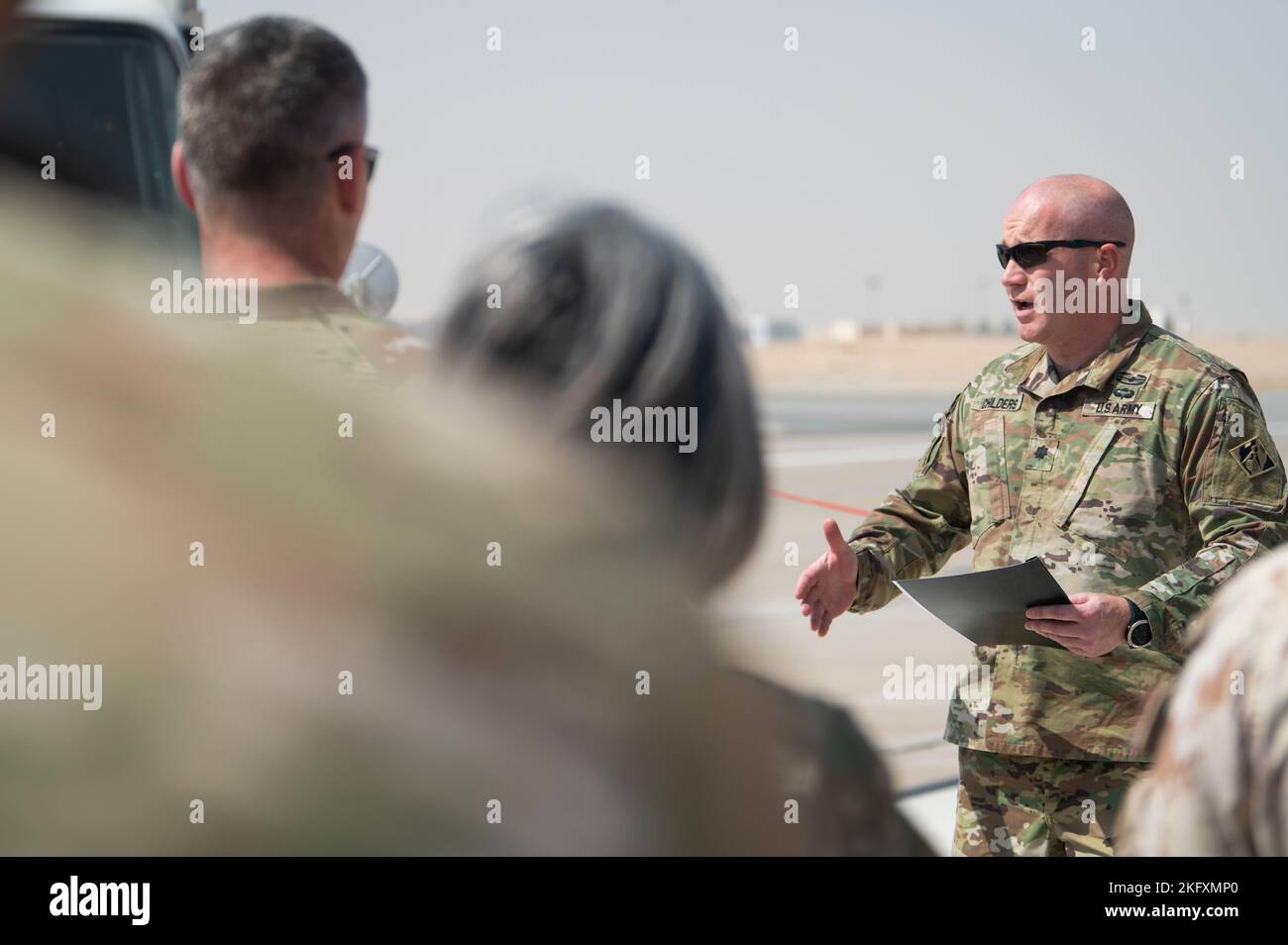 U.S. Army Lt. Col. Richard Childers, U.S. Army Corps of Engineers ...