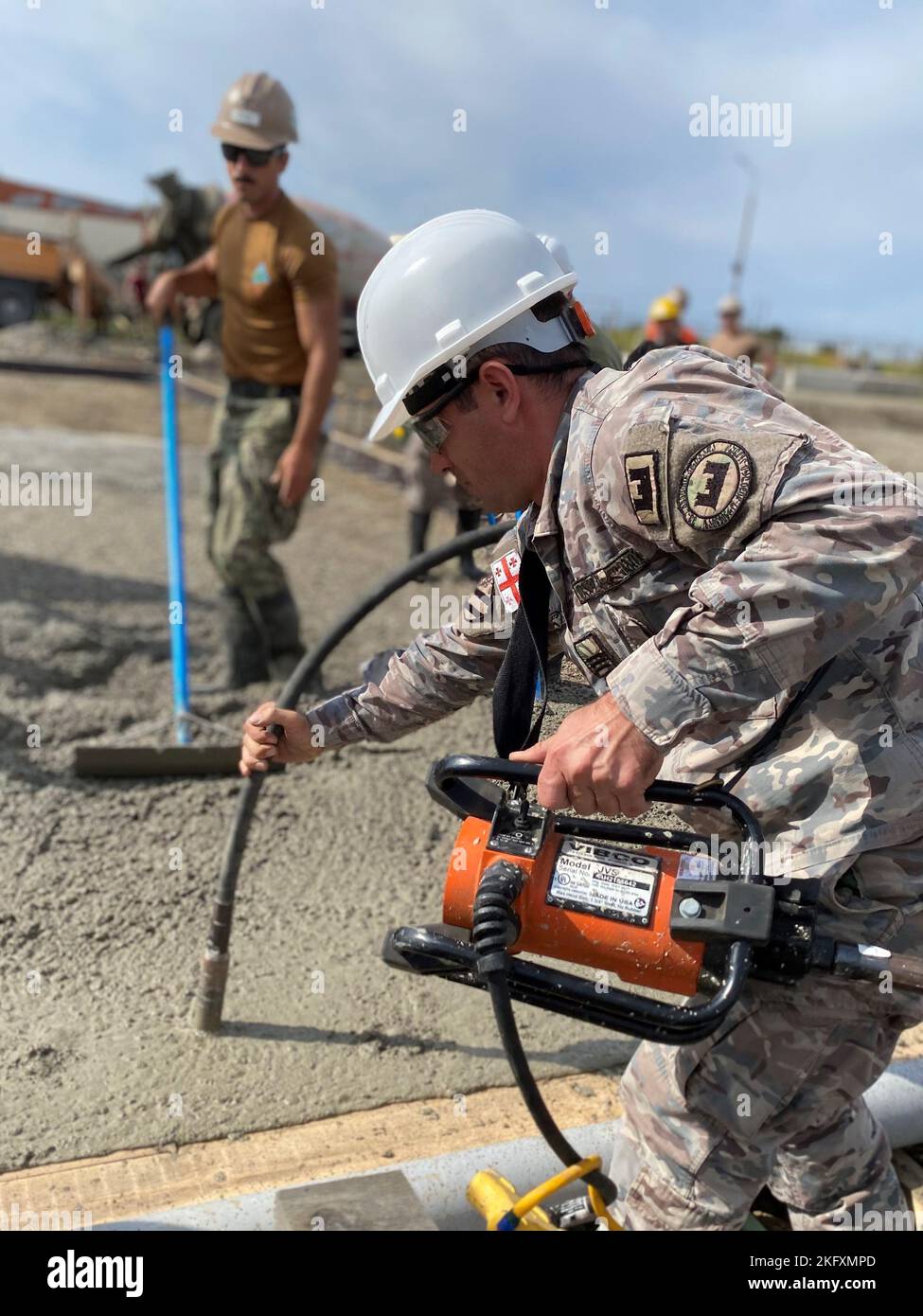 POTI, Georgia (Oct. 13, 2022) Builder 3rd Class Michael Criss, assigned ...