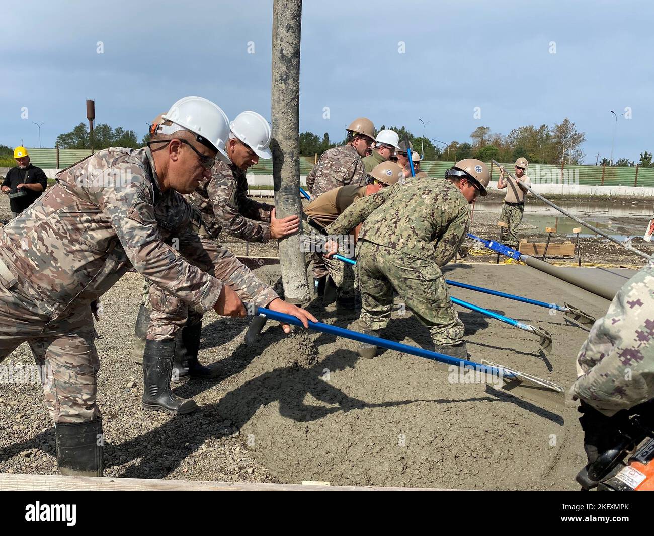 POTI, Georgia (Oct. 13, 2022) Detail Georgia, assigned to Naval Mobile ...
