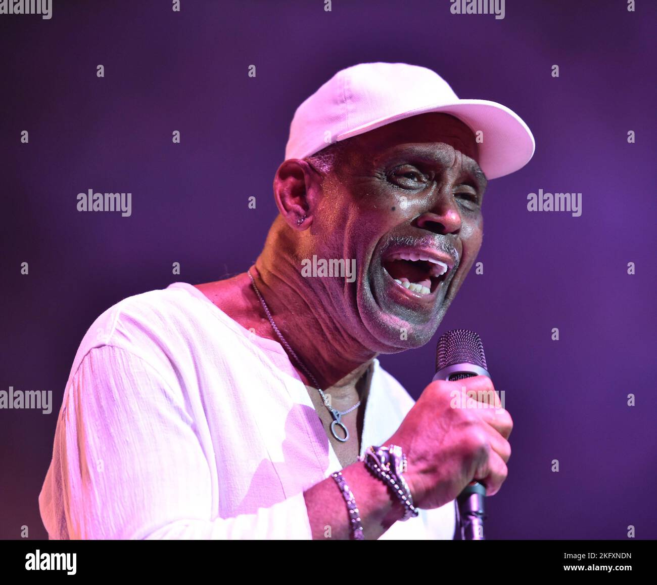 November 20, 2022, Norfolk, Virginia, USA: FRANKIE BEVERLY of Maze ...
