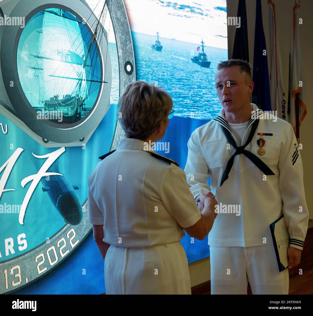 Rear Adm. Cynthia Kuehner, commander of Naval Medical Forces Support ...