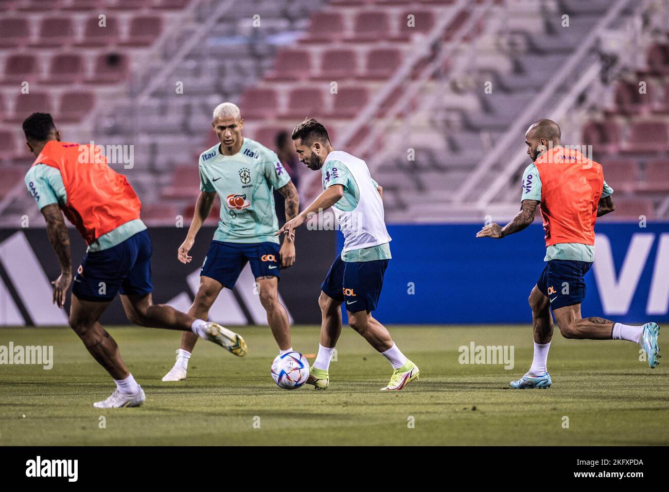 Qatar - 11/20/2022 - 2022 WORLD CUP, BRAZILIAN NATIONAL TEAM TRAINING ...