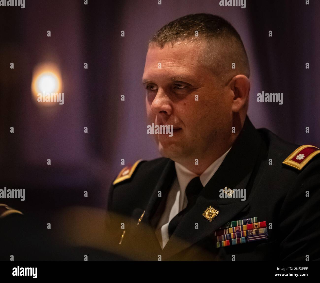 Lt. Col. Jeremy Ruby, from the Michigan Army National Guard Joint Force ...