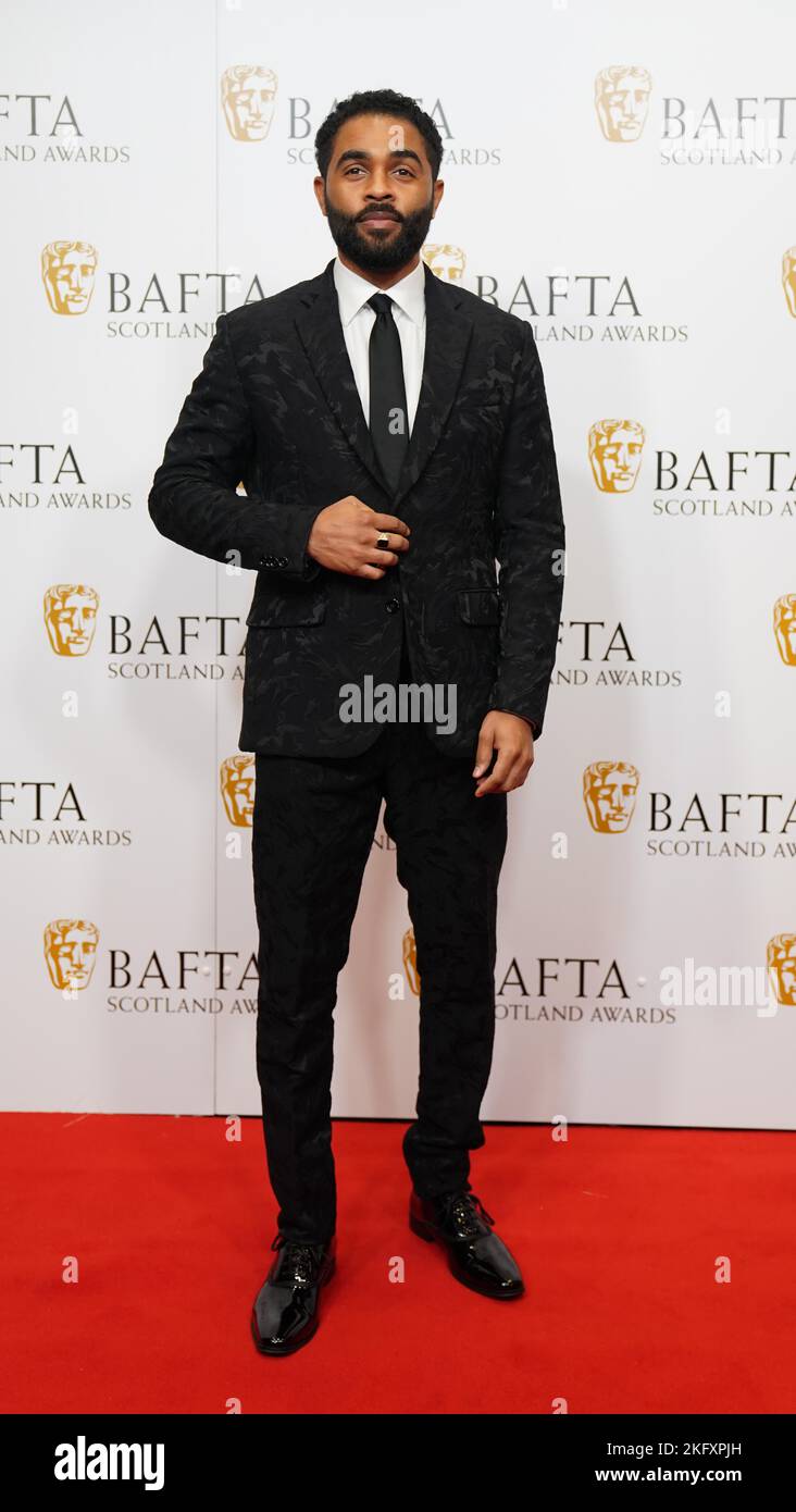 Anthony Welsh arrives at the BAFTA Scotland awards at the DoubleTree By ...