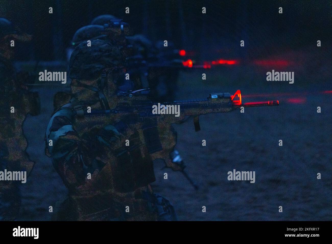 U.S. Marines with Combat Logistics Battalion 6 (CLB-6), Combat ...