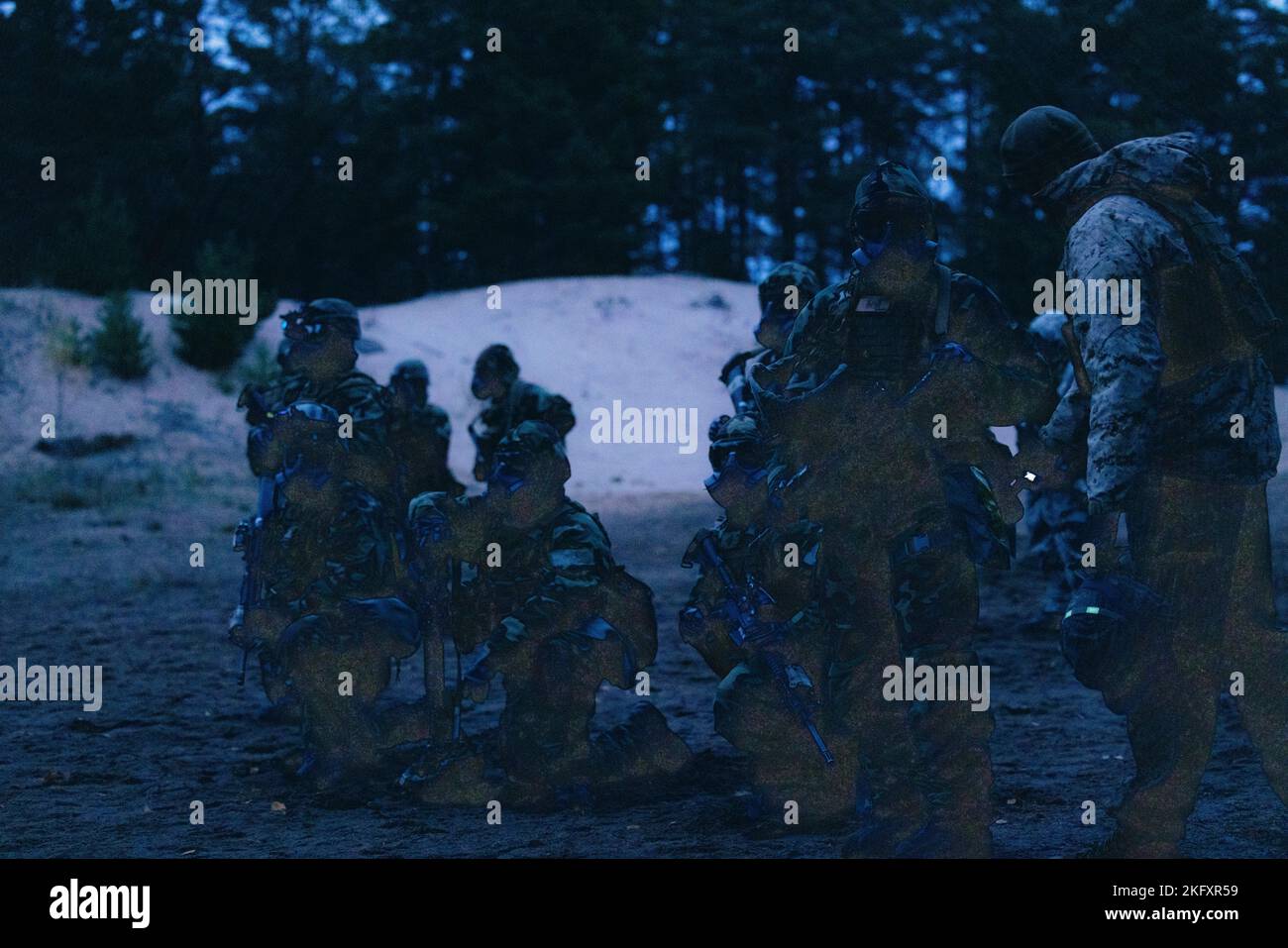 U.S. Marines with Combat Logistics Battalion 6 (CLB-6), Combat ...