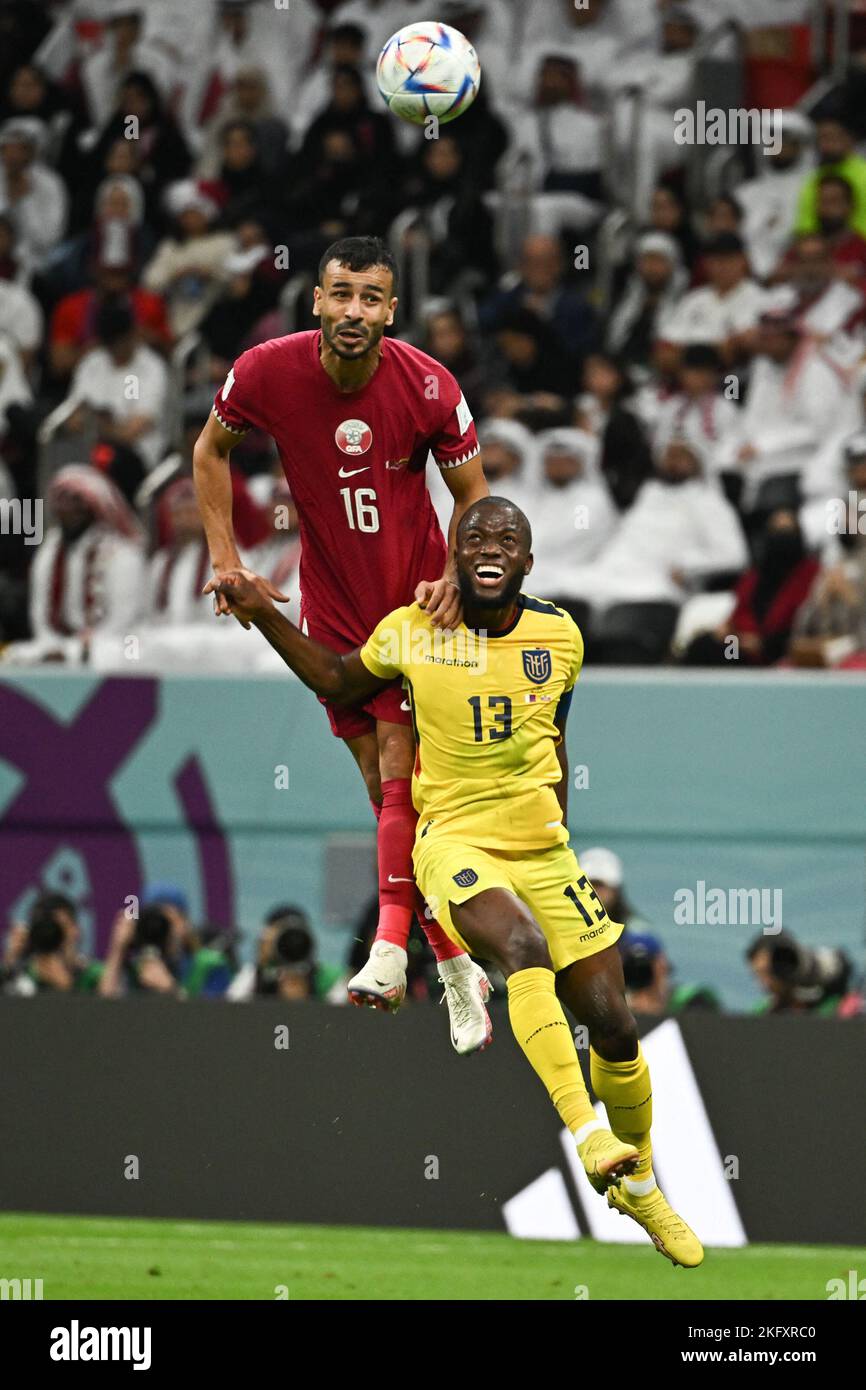 Doha, Qatar. 20th Nov, 2022. Enner Valencia of Equator during Qatar vs ...