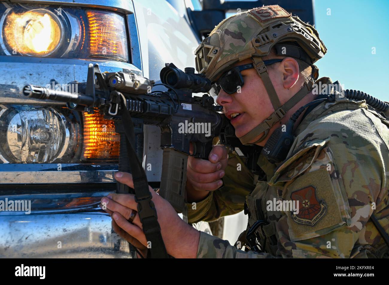 Airman 1st Class Jonah Fouts, a 91st Security Forces Group Defender ...